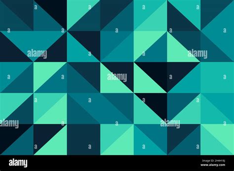 Triangular Geometric Low Poly Graphic Background Colorful Abstract Vector Illustration Stock