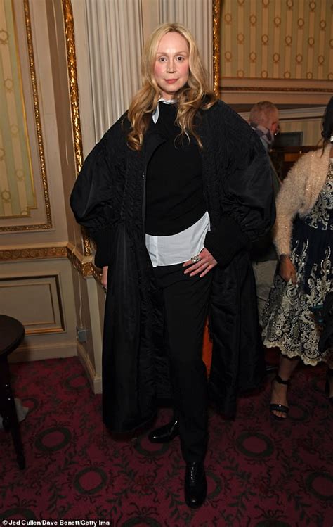 Gwendoline Christie Cuts A Stylish Figure In A Chic Coat And Boots At A