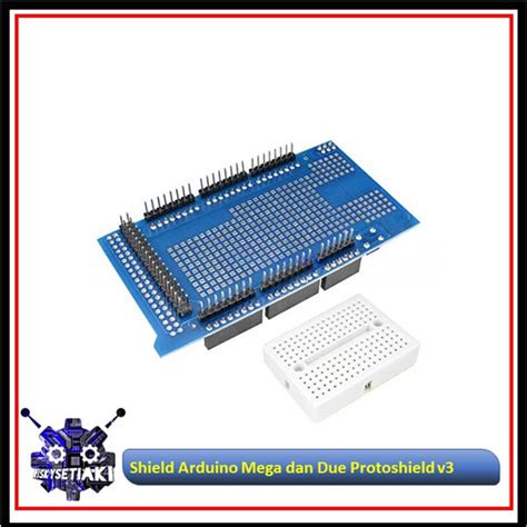 jual prototype breadboard shield untuk arduino mega dan due protoshield