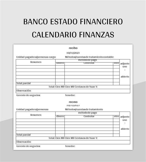 Plantilla De Formato Excel Estado De Cuenta Del Cliente Y Hoja De