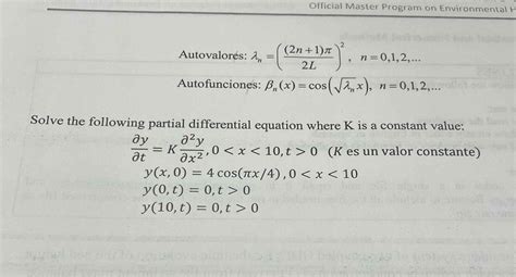 Solved Solve The Following Sturm Liouville