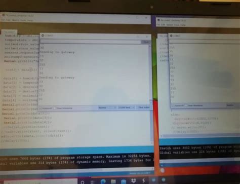 Serial Monitoring Results From Arduino IDE For Both The Transmitter And Download Scientific