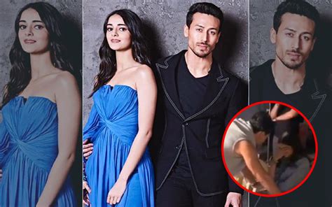 Ananya Pandey Breaks Down On Sets Of Soty 2 Tiger Shroff Consoles The