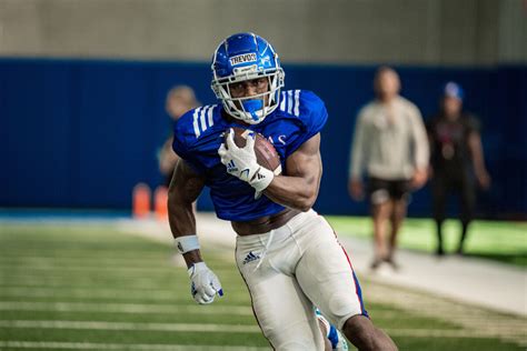 New KU Football WR Trevor Wilson Enters 1st Season With Jayhawks Motivated By His Late Father