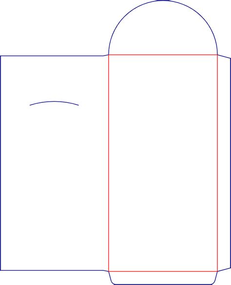 Custom Dimensions Envelopes Envelope Sleeves Dieline 245011