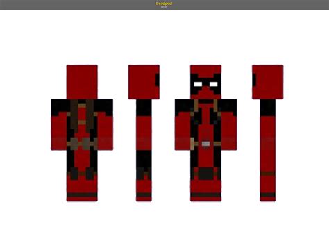 Deadpool Mod For Minecraft Java Edition Mc Mods