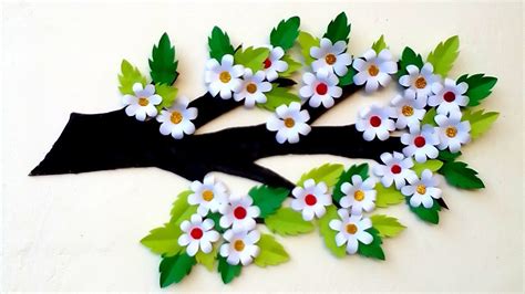 How To Make A Tree Branch Tree Branch Making Craft Wall Hanging