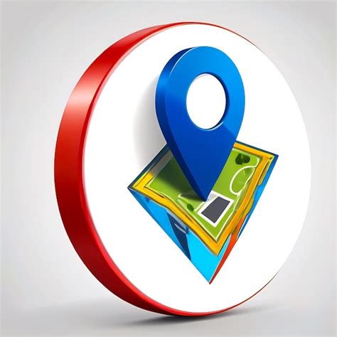 Premium Photo 3d Gps Icon Pin Marker Location Map Pointers