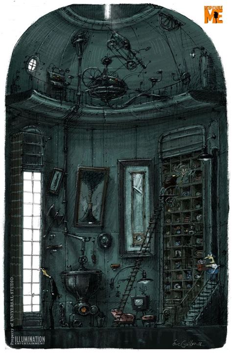 Eric Guillon Gruhouse Concept Art Animation Design Environment Design