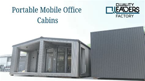 Portable Mobile Office Modularization In Construction