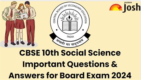 CBSE Class Social Science Important Questions And Answers For Board