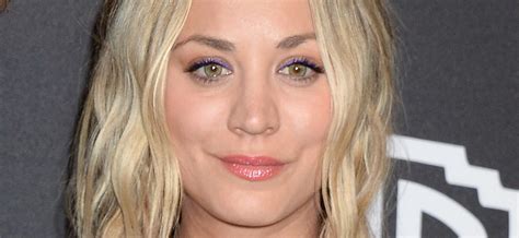 Kaley Cuoco In Undies Wears Nothing Beneath Her Open Shirt