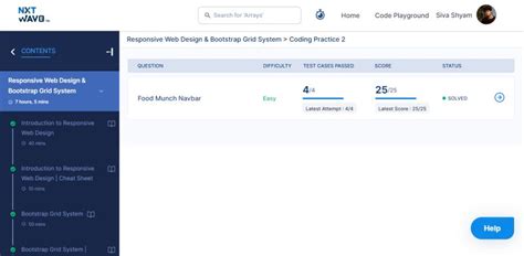 Completed Static Website Development With Nxtwave Siva Shyam Subramaniam Posted On The Topic