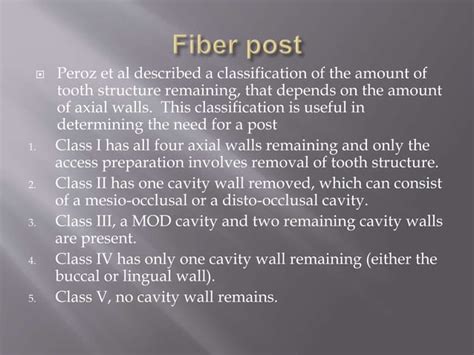 Post And Core Buildup PPT