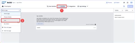 3 Configure The Shopping Cart Page Sap Tutorials