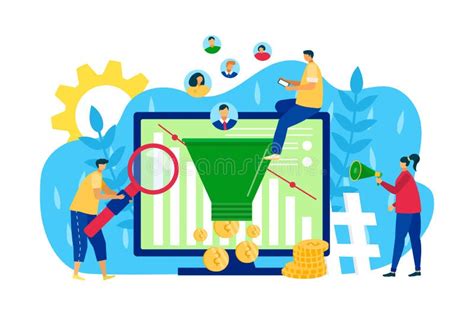 Digital Optimization Linear Icons Set Algorithm Analytics Automation