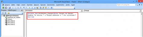 Como Usar Uma VBA No Excel
