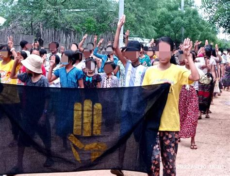 အကြမ်းဖက် စစ်ကောင်စီ ဖက်ဆစ် စစ်တပ် တော်လှန်ရေး မြိုင် သပိတ် စစ်ကြောင်း