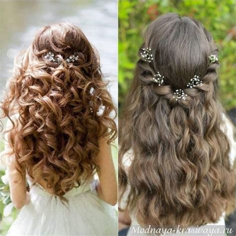 Прически на выпускной 2021 в детский сад фото идеи для девочек Прически Праздничные причёски