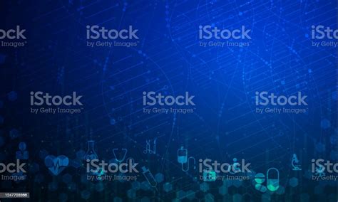 3d 일러스트레이션 건강 과학은 건강 플러스 디지털 기술 개념 현대 의료 기술 치료 푸른 배경에 의학으로 구성되어 있습니다 템플릿 웹 디자인 또는 프레젠테이션용입니다 3차원