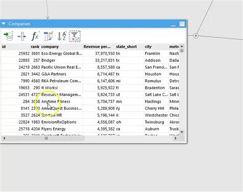 Easymorph Profiling Data