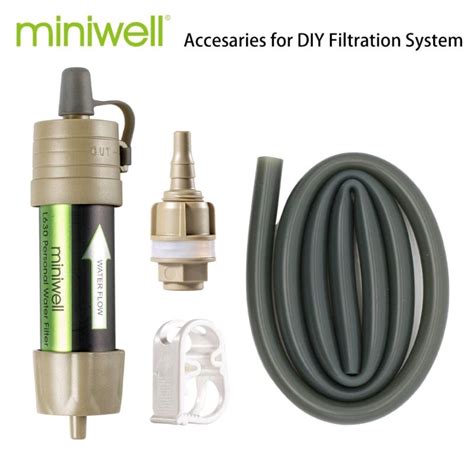 ส่งฟรี Miniwell Water Filter เครื่องกรองน้ำแบบพกพา พร้อมอุปกรณ์เสริม