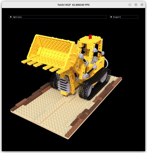【ti example 投稿】taichi 实现 instant ngp nerf 的渲染器 show your demos