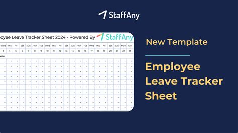 Free Template For Employee Leave Tracker Sheet StaffAny