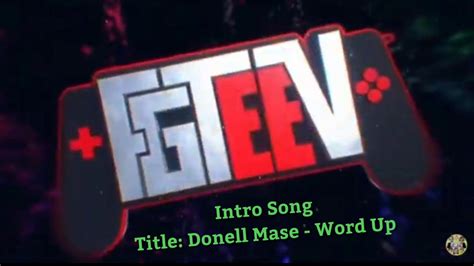 Fgteev Full Intro Song 2020 Youtube