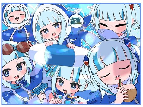 Many Guras R Gawrgura