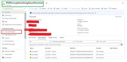 Encrypt And Decrypt Data From Finance And Operation Using Function App