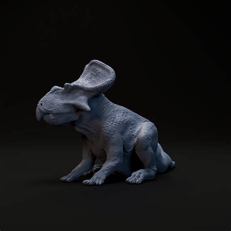 🦖 Protoceratops Sitting 1 20 Scale Pre Supported Dinosaur・ 3d File For