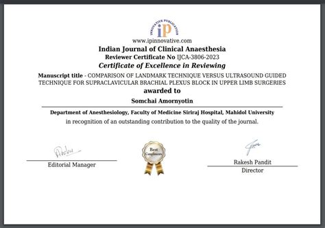 Somchai Amornyotin On Linkedin Comparison Of Landmark Technique Versus Ultrasound Guided