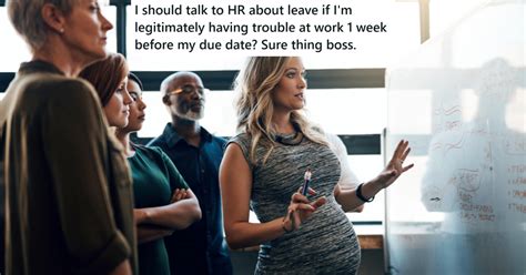 Expectant Mother Asked Her Manager If She Could Work From Home In The Days Leading Up To Her Due