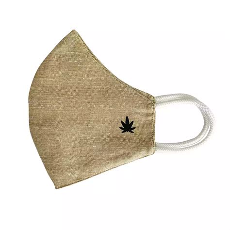 Hemp Linen Face Mask Various Colours Total Hemp Co