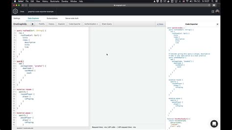Onegraph Graphiql Extension Code Exporter Youtube