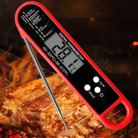 Review Digital Meat Thermometer Waterproof Instant Read Meat
