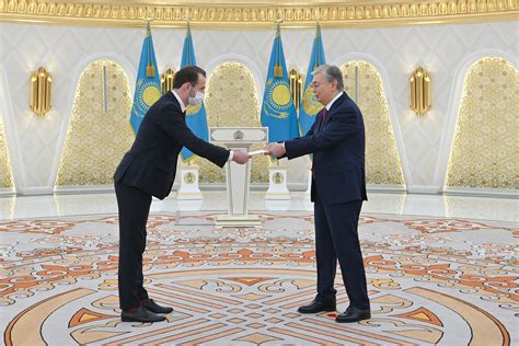 President Kassym Jomart Tokayev Receives Credentials From Foreign