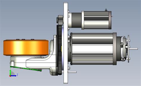 Agv立式驱动舵轮 Step 模型图纸下载 懒石网