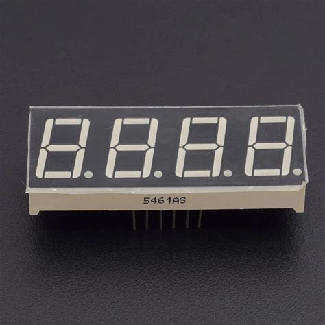 Display The Data On 4 Digit 7 Segment Display Using Max7219 Chip Using