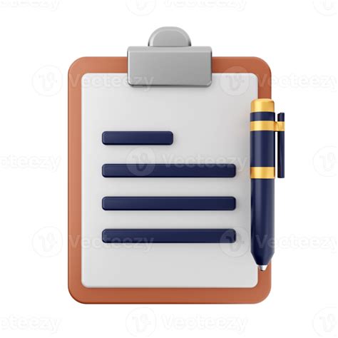 3d File Report Icon Illustration 22353601 Png