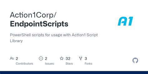 Github Action1corpendpointscripts Powershell Scripts For Usage With