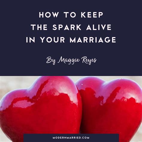 How To Keep The Spark Alive In Your Marriage
