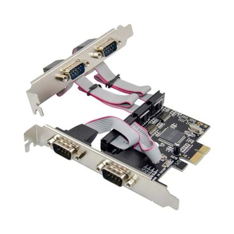PCIe X Port Serial Port RS DB DB Pin COM Port S I O Expansion Adapter Card Industrial