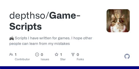 Github Depthsogame Scripts 🎮 Scripts I Have Written For Games I Hope Other People Can Learn