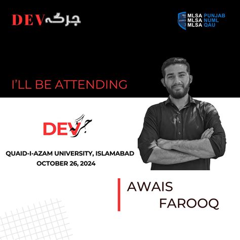 Devjirga Mlsa Techcommunity Qau Mlsaqau Innovation Networking Learning Awais Farooq