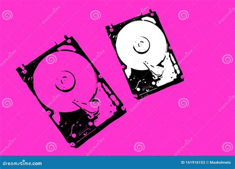 Hdd Open Hard Disk Drive The Concept Of Data Storage Data Array Hard Drive From The Computer