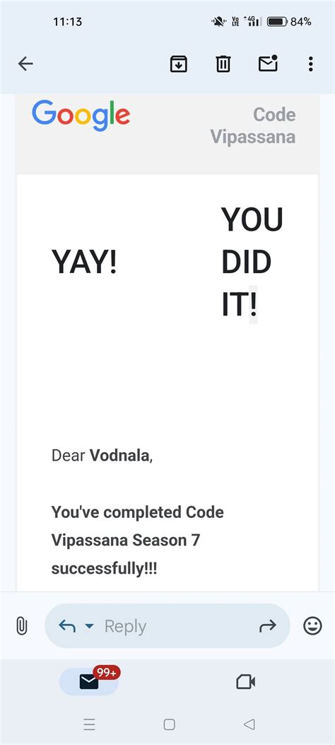 vodnala srujana on linkedin building creating developing codevipassana generativeai