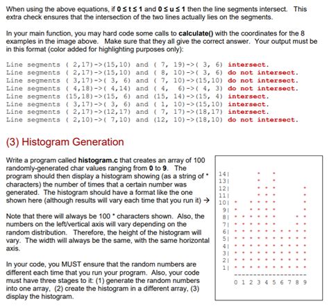 Solved 2 Intersection Test In Many Areas Of Science Eg
