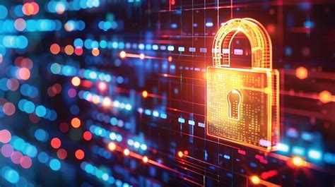 Cyber Security Protecting User Data And Encryption For Secure Access Premium Ai Generated Image